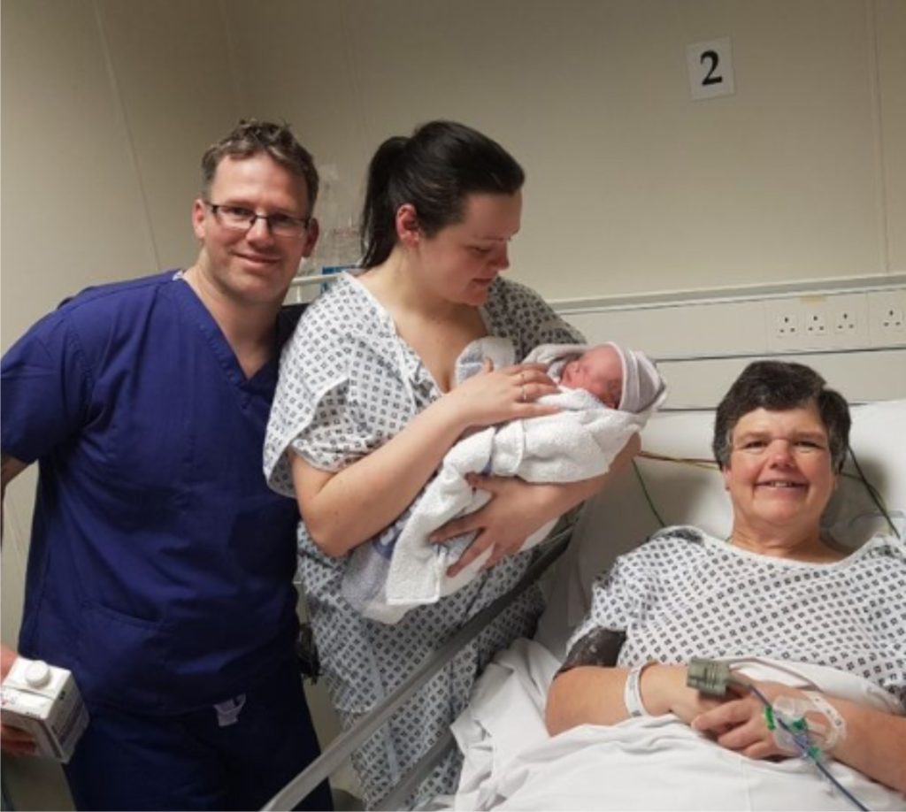 Incredible! 55-year-old woman gives birth to her own grandchild ...