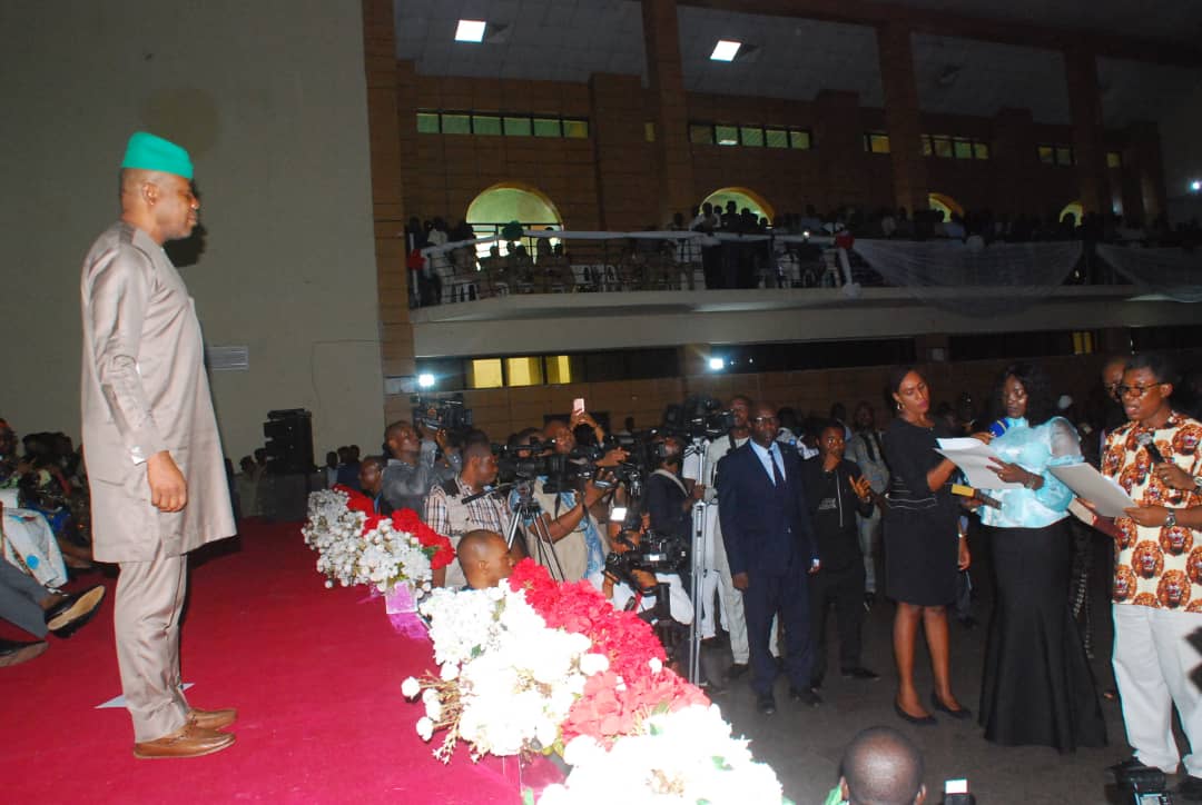 Photos from the swearing-in ceremony of Imo Commissioners - Expressive Info