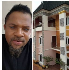 Actor Walter Anga unveils his new breathtaking two-storey building ...