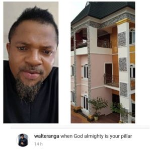 Actor Walter Anga unveils his new breathtaking two-storey building ...