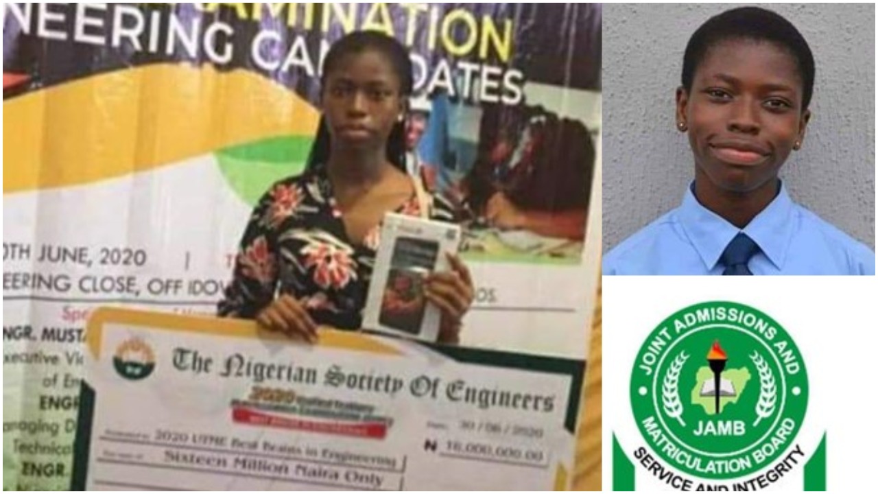 Student with highest JAMB score receives N16m reward from Nigerian ...
