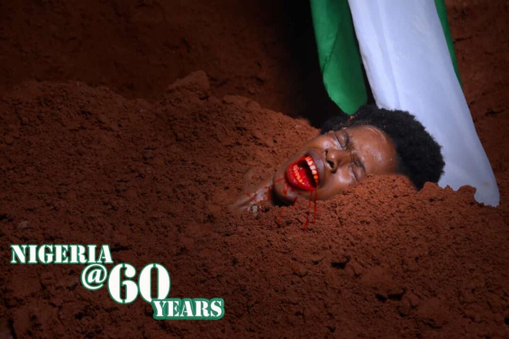 How Nigerians captured sad stories of Nigeria in photos on Independence ...