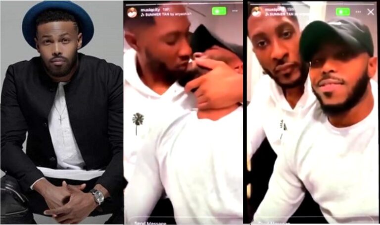 Gospel singer, Darrel Walls seen kissing his 'boyfriend' leaked video ...