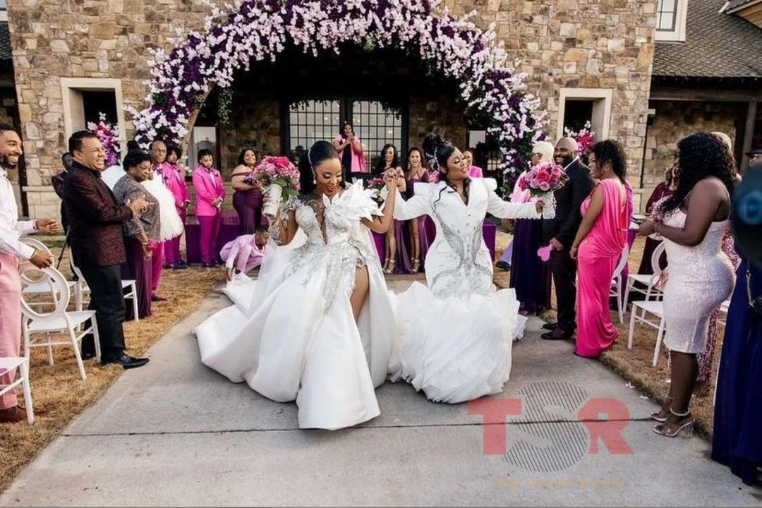 Rapper Da Brat marries her fiancee, Jesseca Dupart in glamorous wedding ...